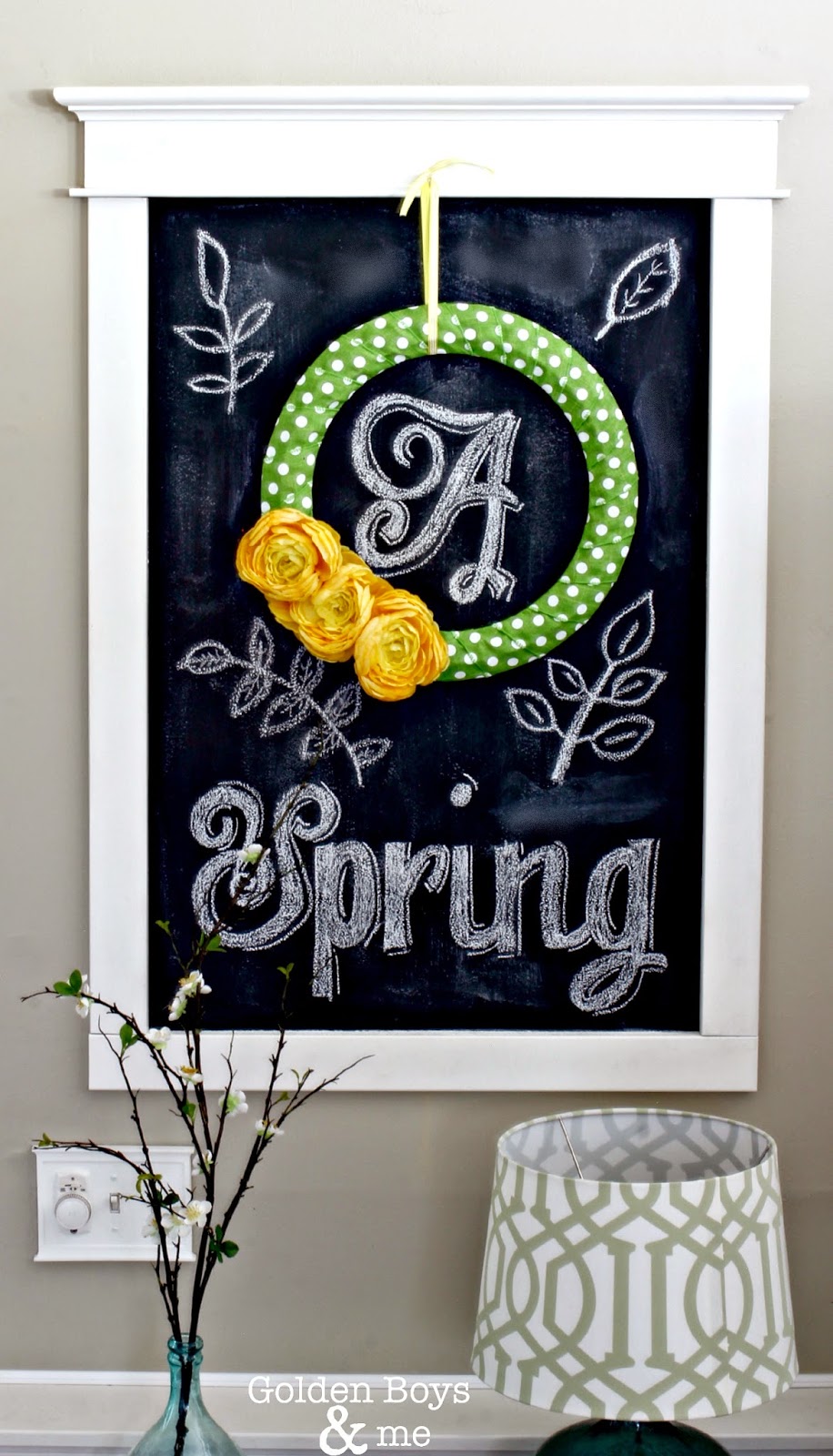 Spring Entryway | Golden Boys & Me