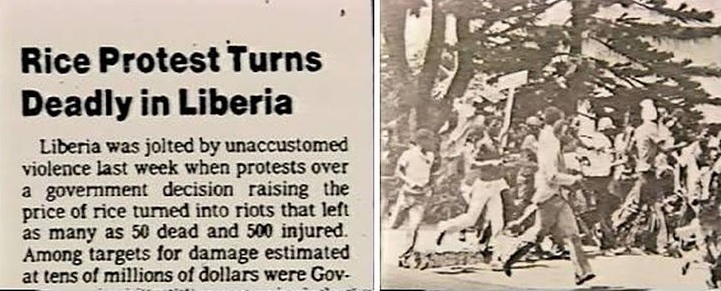 Liberia Rice Riot of 1979