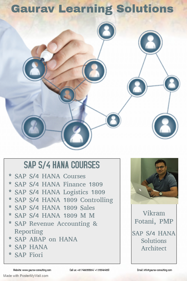 SAP FICO (Financial Accounting & Management Accounting) Course
