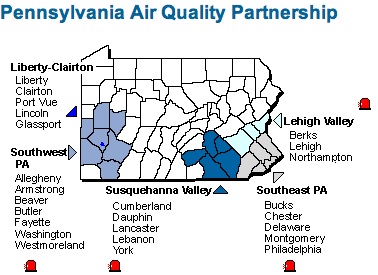 PA Environment Digest Blog: Air Quality Action Days Forecast On May 30 ...