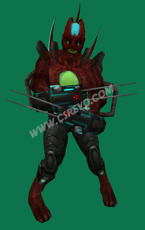 Skin Player - Zombie Red C2 - CS Revo!
