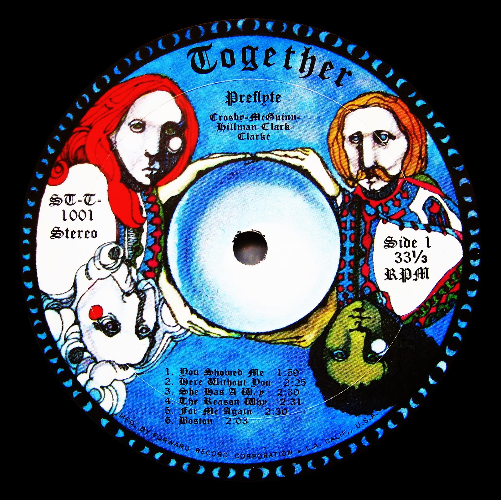 THE ROSE COLORED CORNER: THE BYRDS - PREFLYTE (TOGETHER RECORDS)