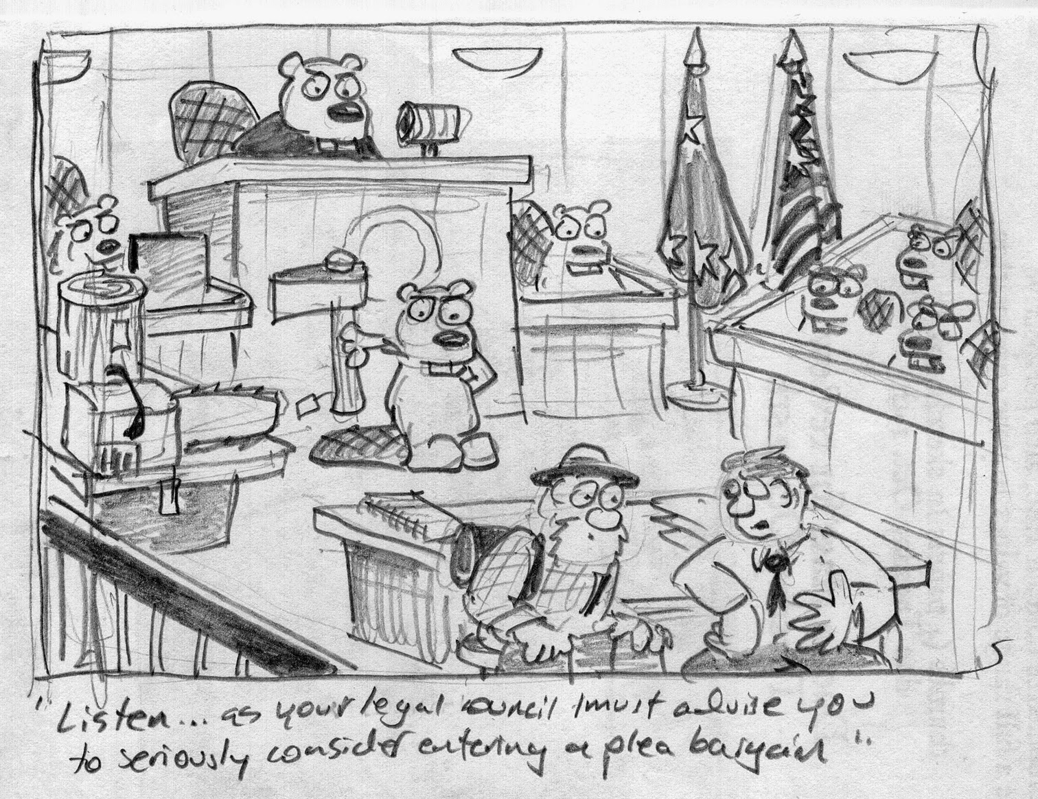 Ink & Snow: "The Plea Bargain"