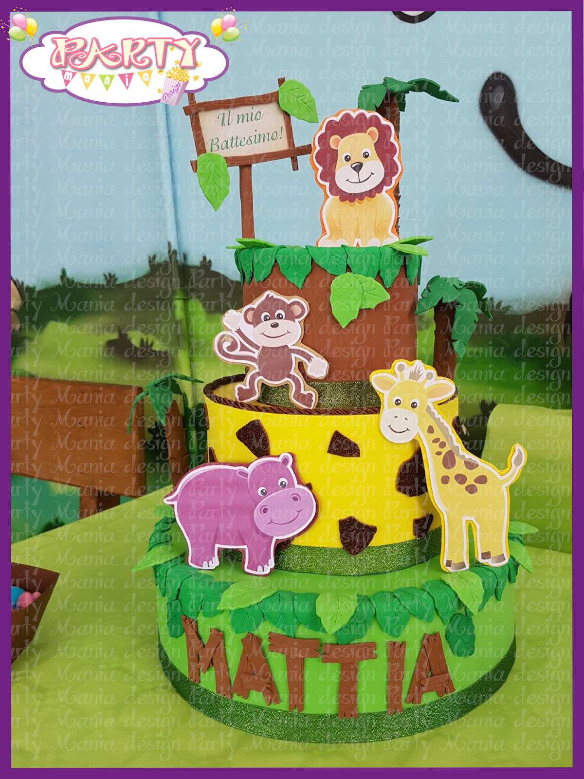 Party Mania design: Festa a tema "Jungle!