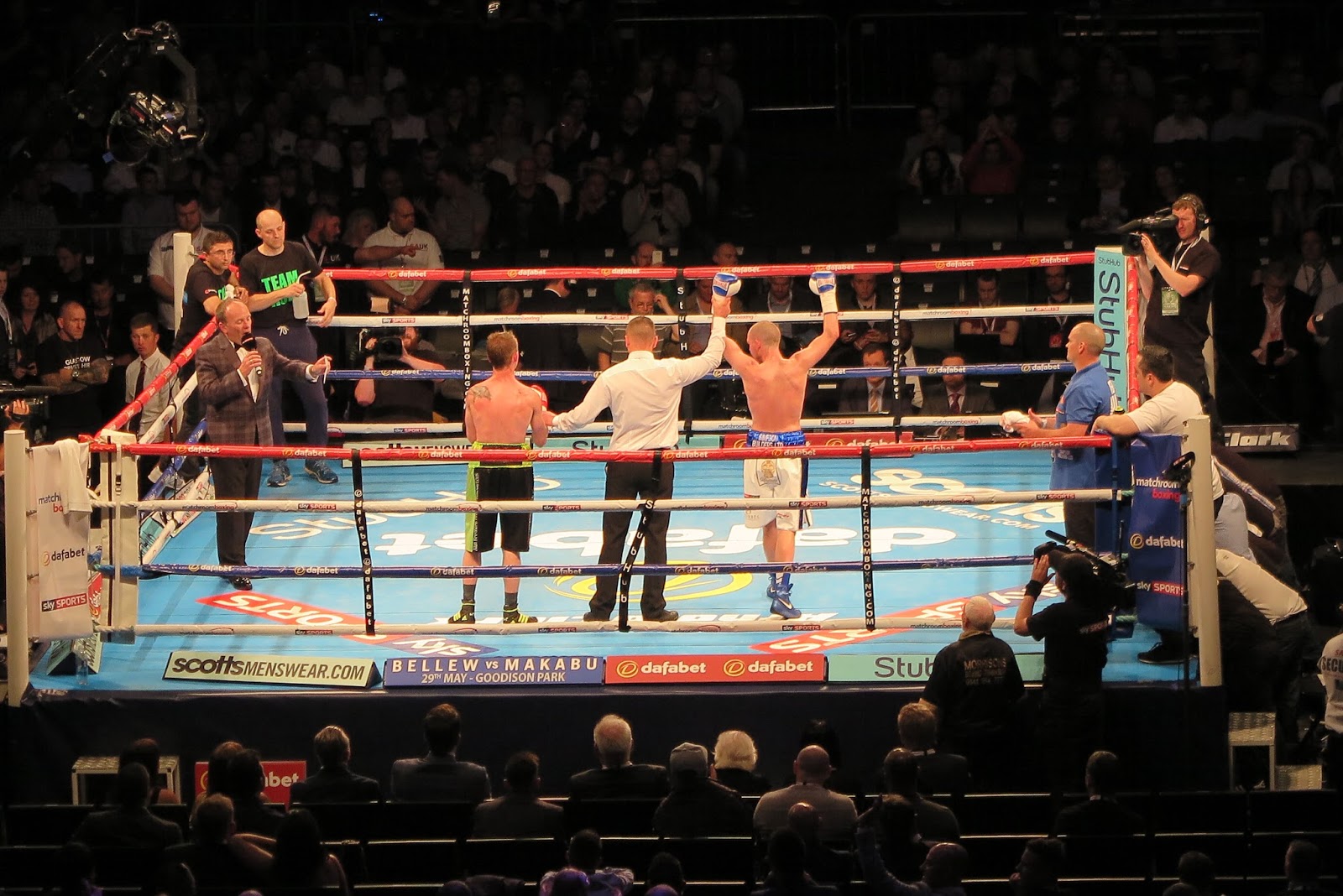 Glasgow Punter: Spectator Sports in Glasgow, Part Six - Boxing.