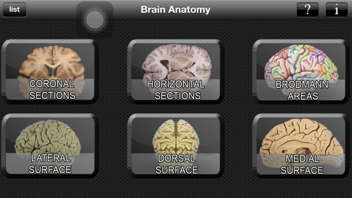 Fundamentos de Neurociencia: Algunas APPs gratis de neuroanatomía