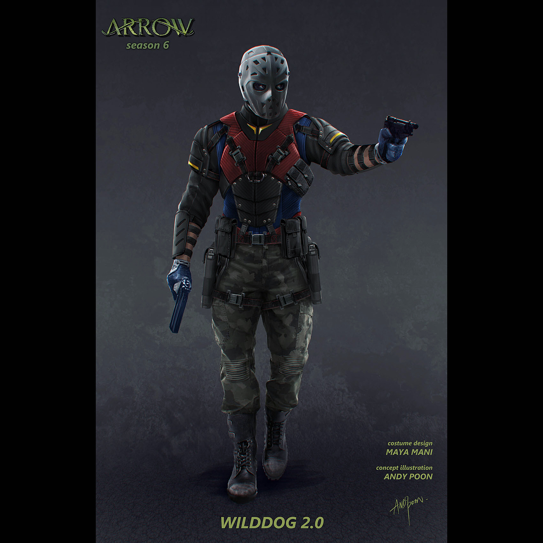 Cw Arrow Concept Art