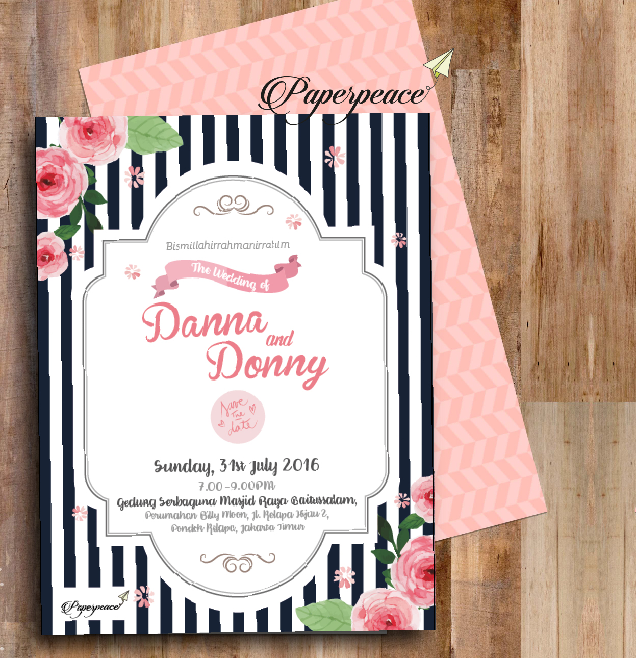 paperpeace: E-invitation (softcopy invitation)