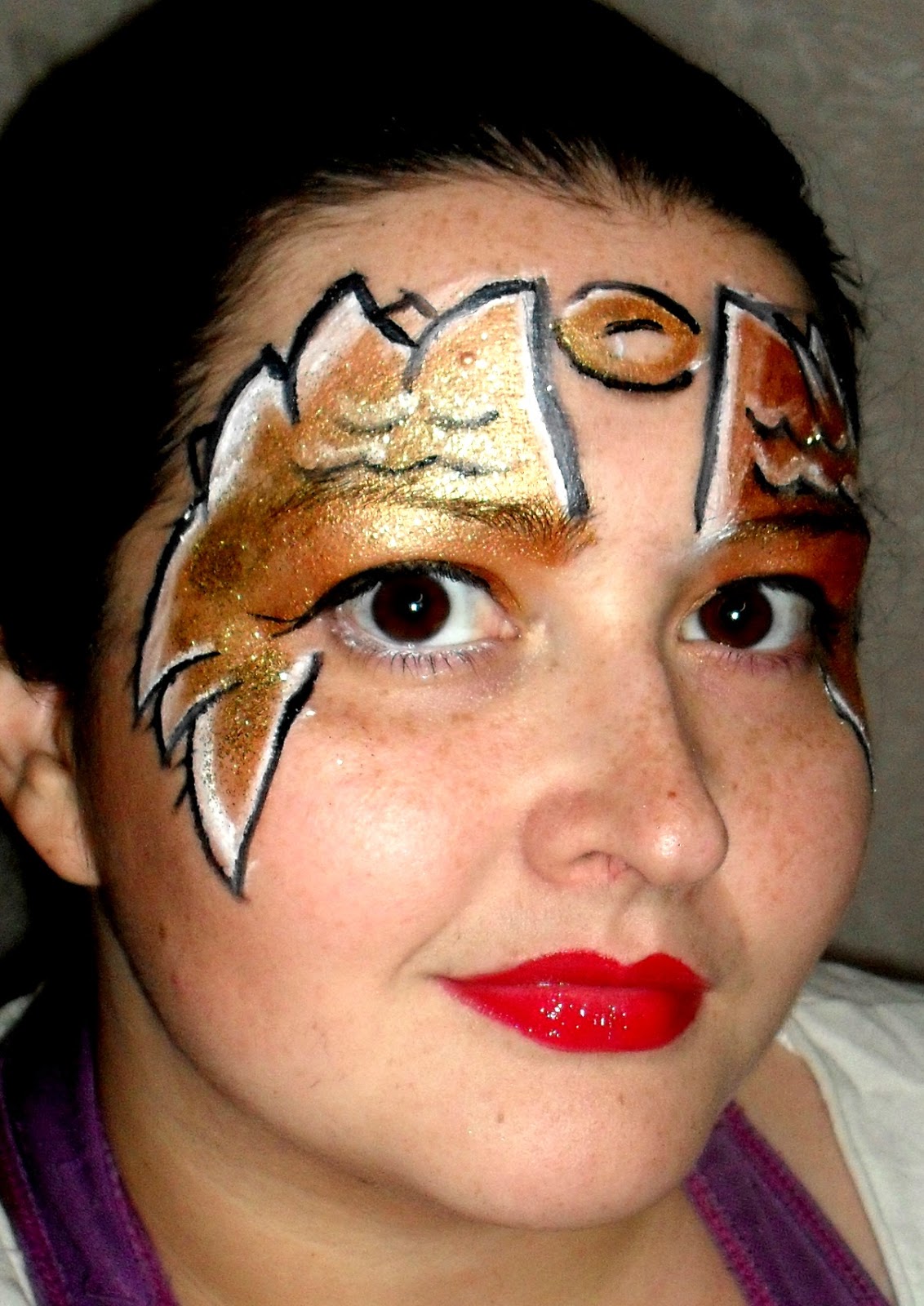 ILoveDawsonsCreek: Angel Wings Facepainting