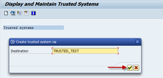 Sap Tutorials Trusted Rfc Creation Step By Step Procedure