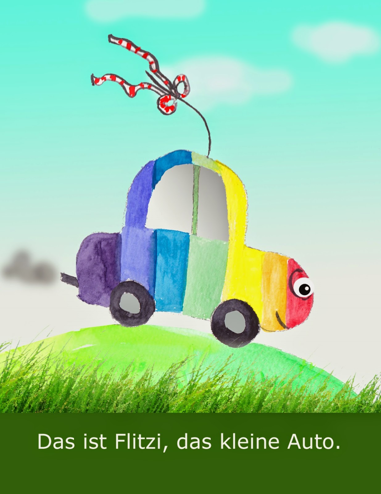 Leseproben für kleine Schmökerratten: Flitzi, das kleine Auto von ...