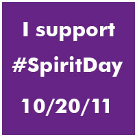 Jesus in Love Blog: Wear purple for Spirit Day to support LGBT youth