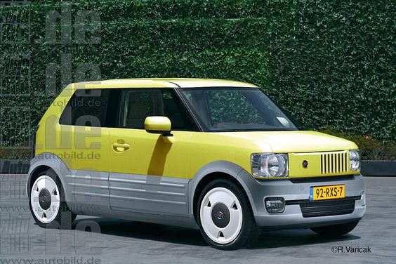 Render Fiat Panda