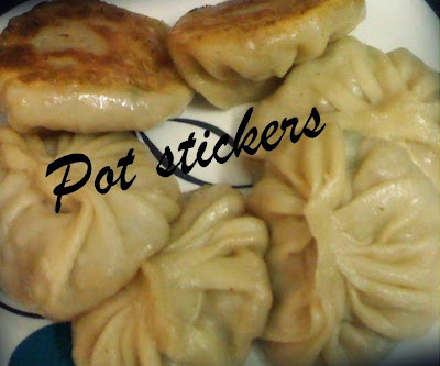 The Spice Of Life...: MOMO / POT STICKERS