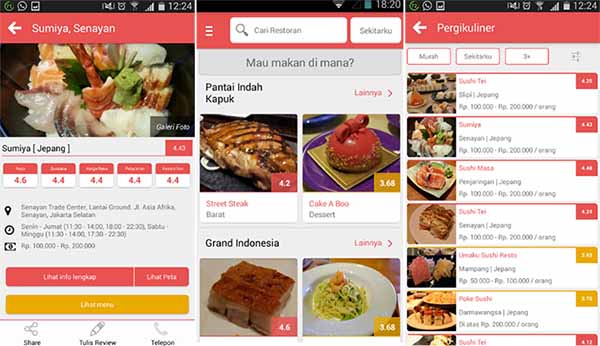 10 Aplikasi Kuliner Android Untuk Mencari Restoran Terdekat di ...