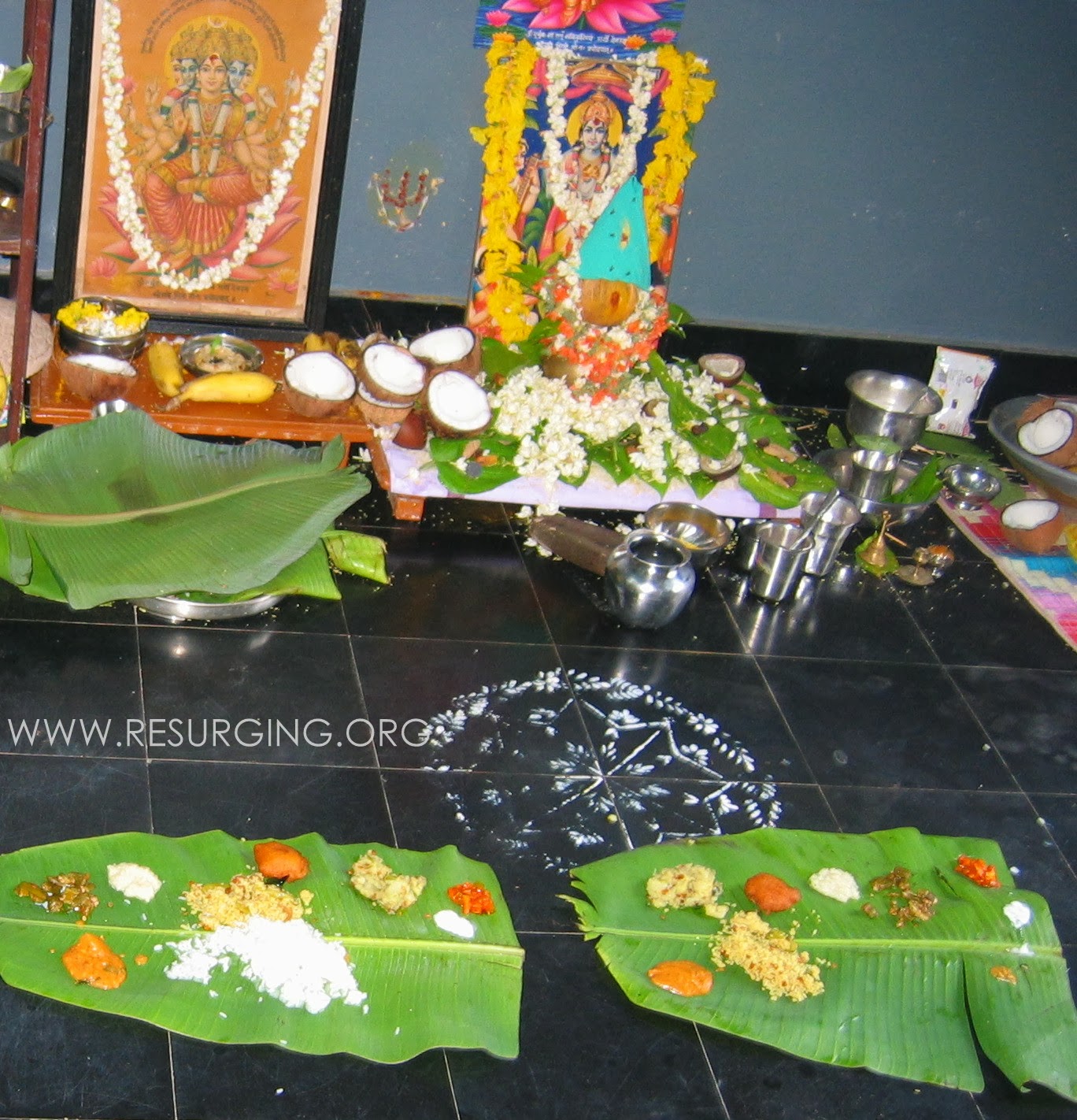 Why do we offer food to the Hindu God and Goddess before eating it