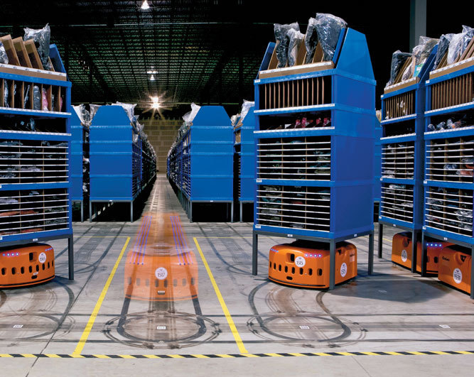 Kiva System : Robot Pemindah Barang di Toko Amazon (2013) - Afrid Fransisco