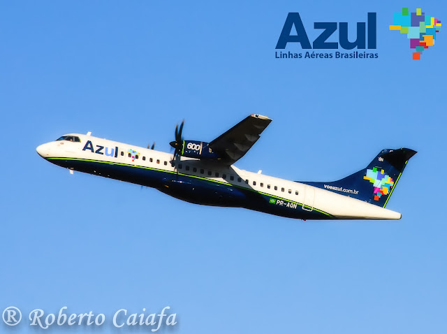 AEROSPACEBRASIL: ATR 72 600 da Azul Linhas Aéreas Brasileiras em ...