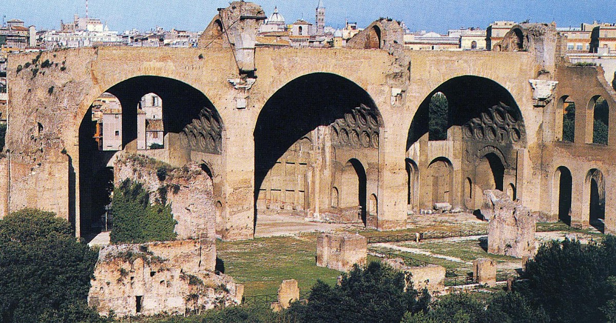 ARCH161: Basilica of Maxentius, Rome, Italy, 312 AD