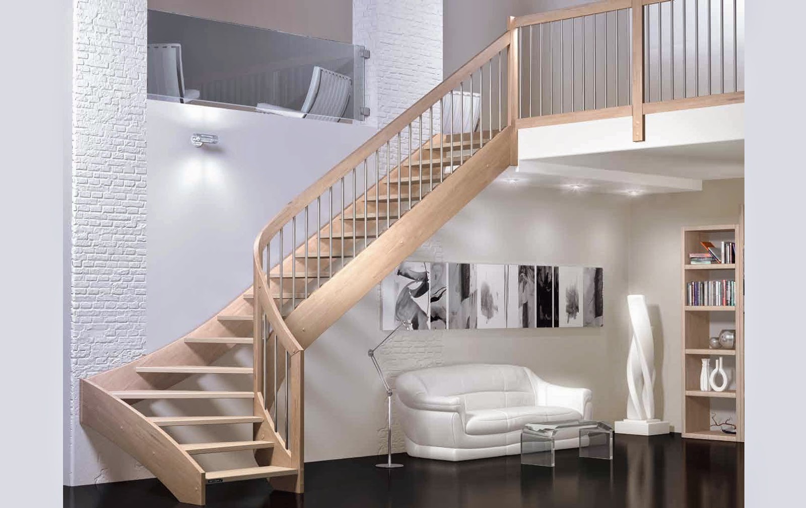 20 Cool wooden stairs design ideas provide easy climbing