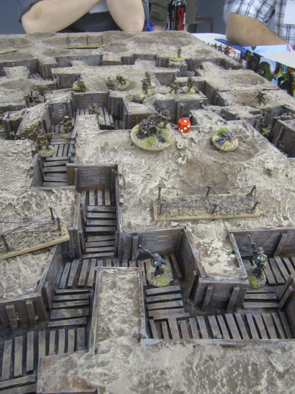 Tim's Miniature Wargaming Blog: REGINA TRENCH: The Game!