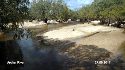 Jan Martin's Travel Blog: Archer River, Queensland - Monday 27th June 2011