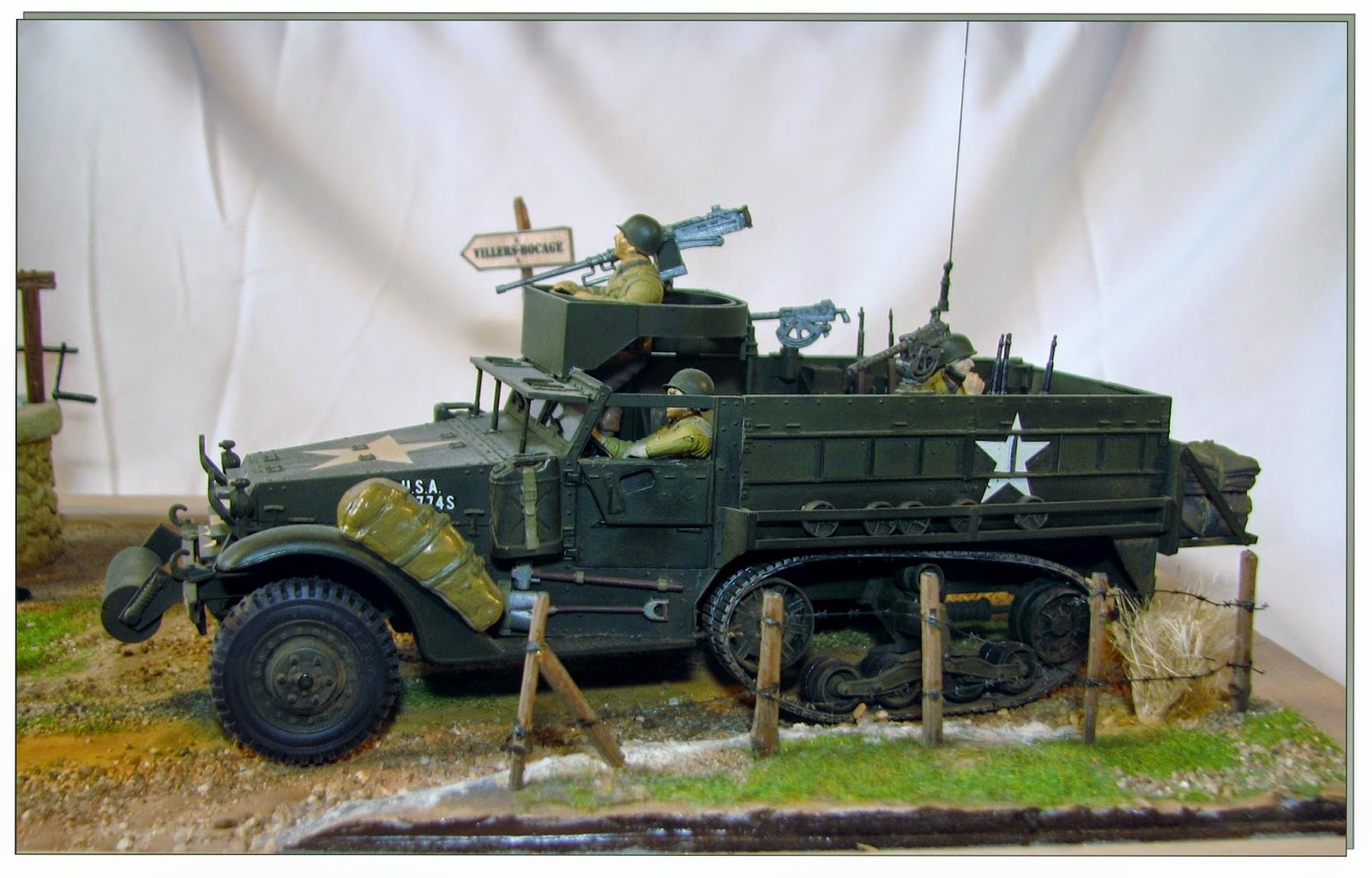 En Modèle Réduit: HALF TRACK M3A2 ech 1/35 Tamiya