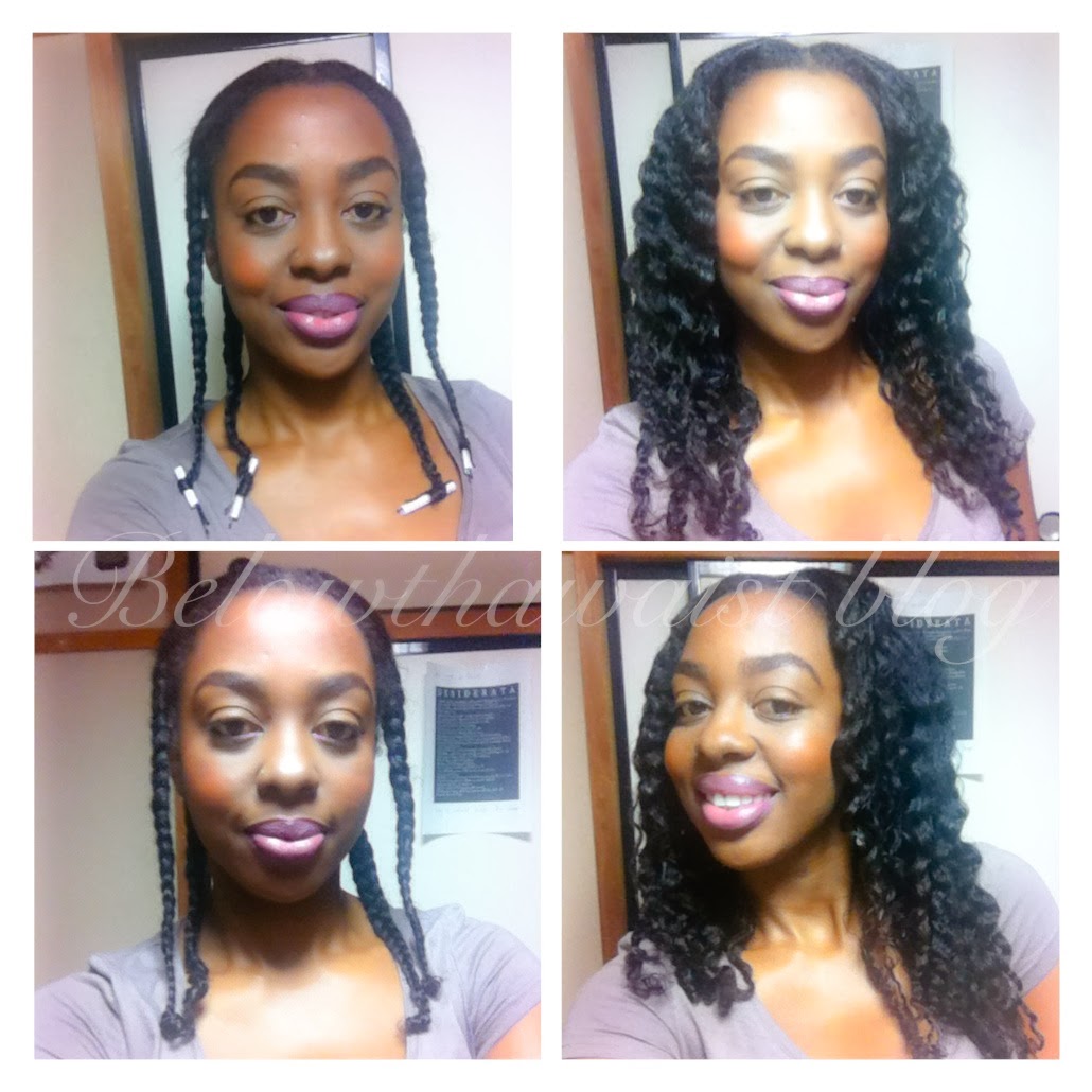 Below The Waist: How To: My Perfect Braid-out