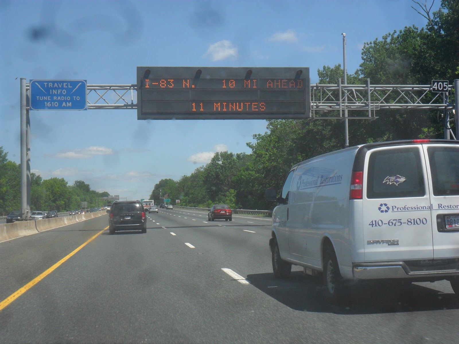 Luke's Signs: Interstate 695/Baltimore Beltway - Maryland