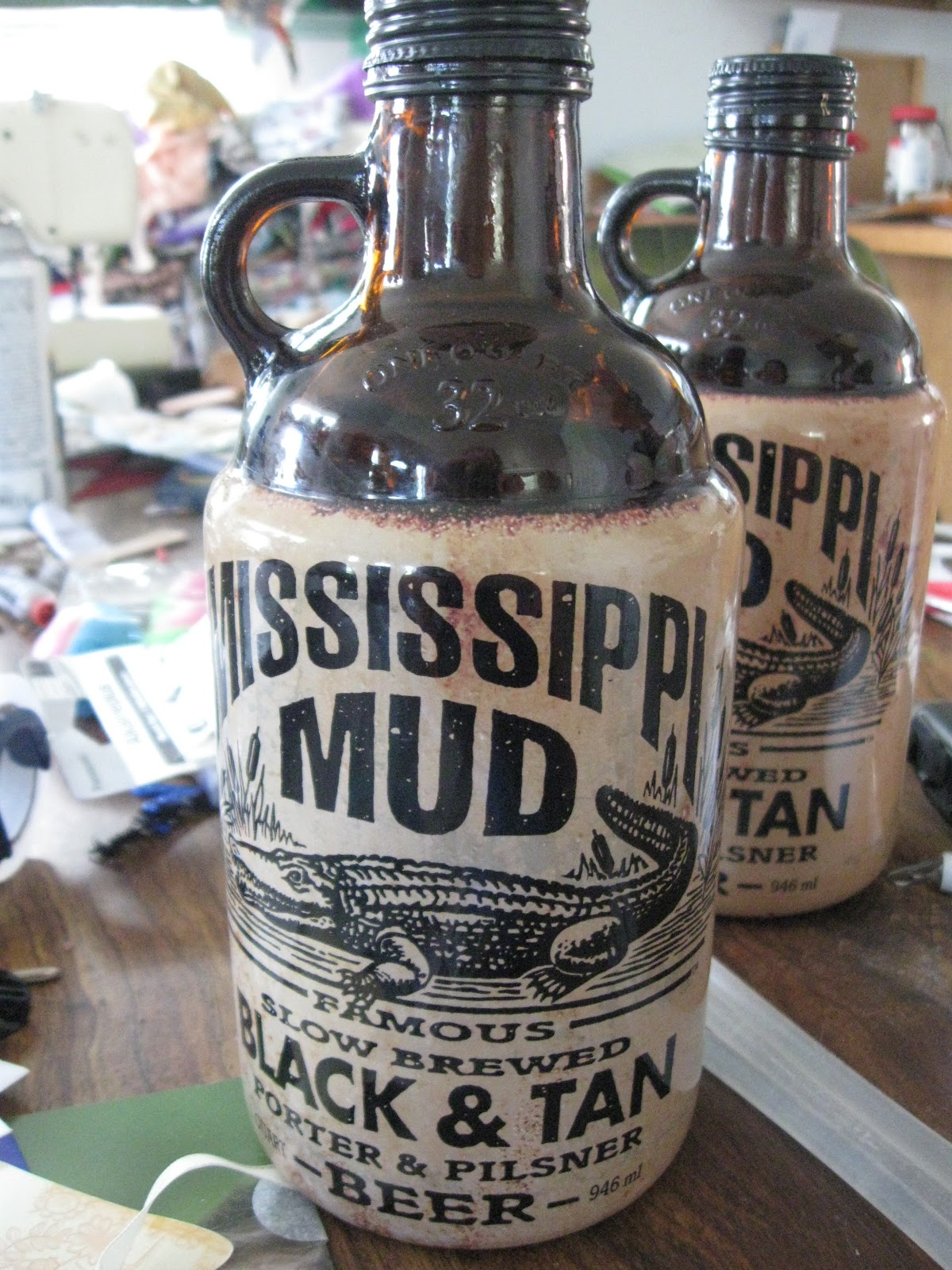 Its just Frankly Kute: Recycled Mississippi Mud Jugs into a Butterfly Jug