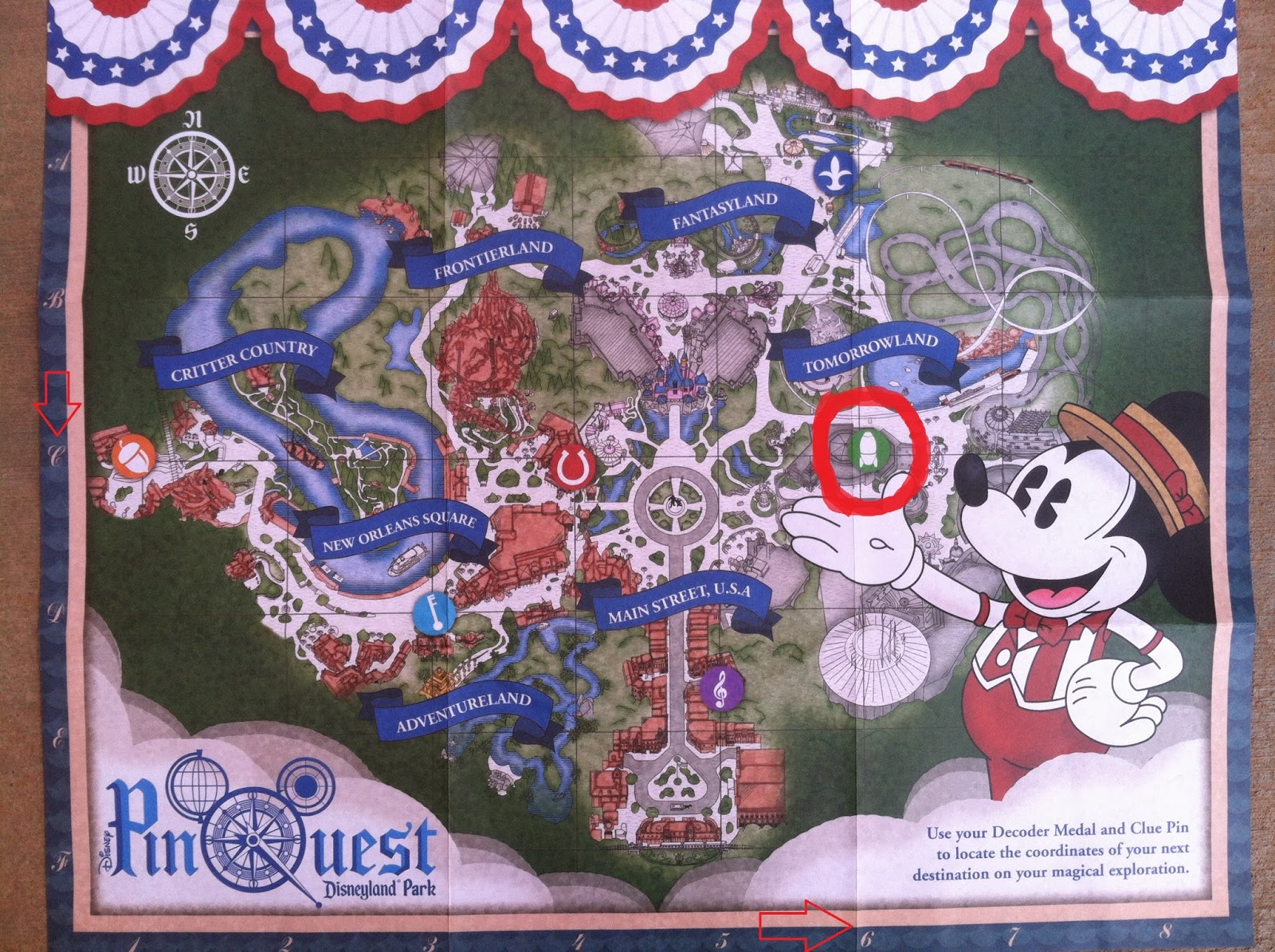 Myatt's Disneyland Info: PinQuest Disneyland