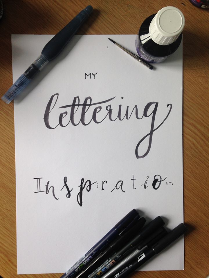 The Joyful Keeper: Lettering! {where do I get my inspiration?}