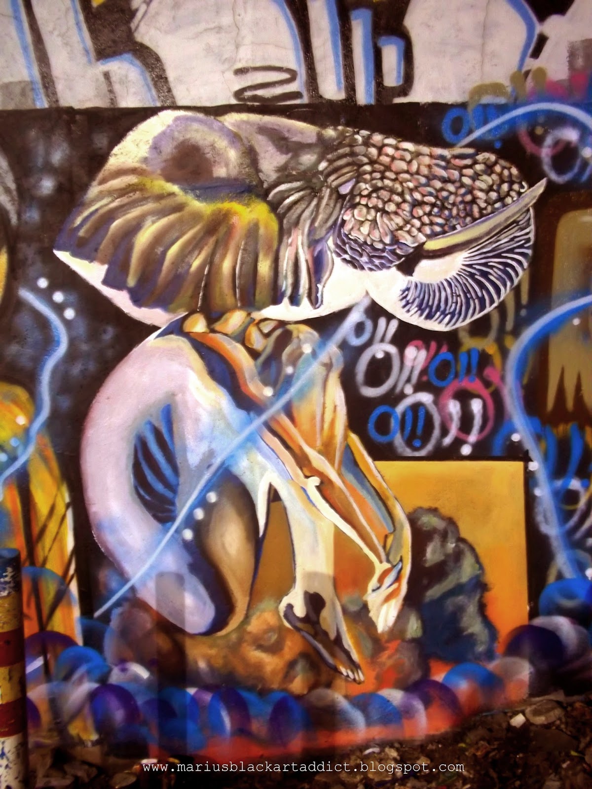 Marius Black Art Addict: Cloud Rider Guardian Elepata