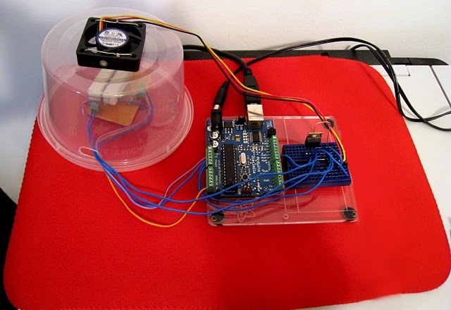 Tinkering with Electronics...: Maqueta de control PID con Arduino