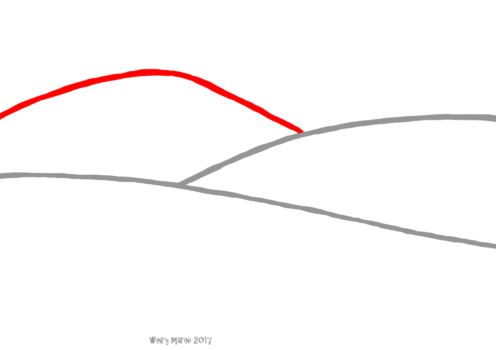 Art and Lore: How To Draw a Country Landscape (Cara Menggambar ...