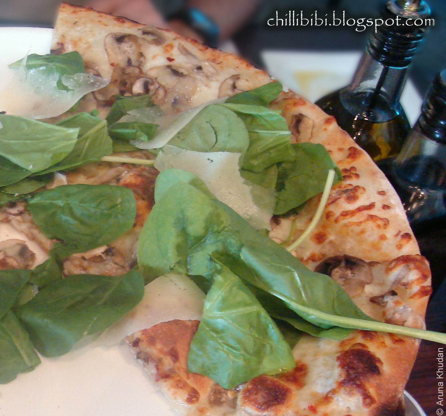 The best pizza I've ever had, the Buzo