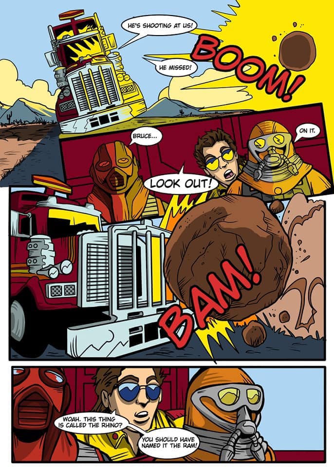 Read the First Issue of the New Fan-Made 'M.A.S.K. 85' Comic Book!