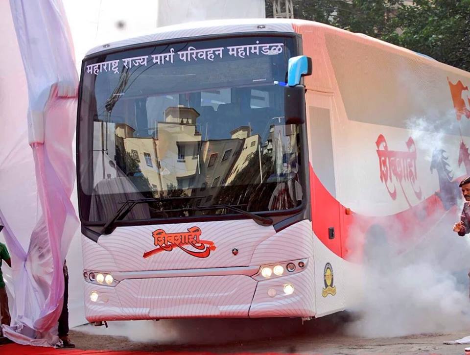 MSRTC Shiv Shahi Scania Metrolink HD Demo Bus | Biswajit SVM Chaser