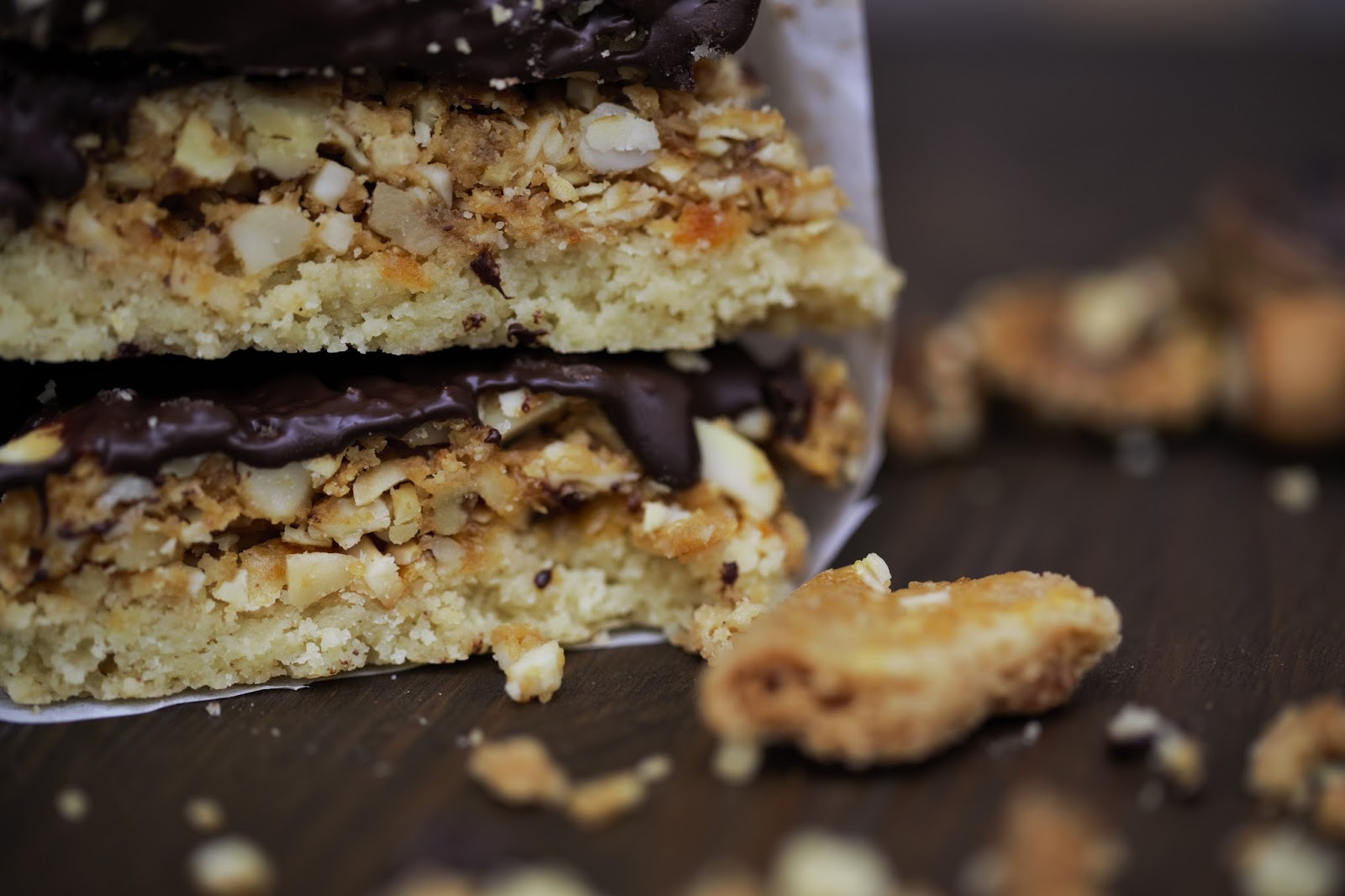 The little things: Baking time: Nut triangles