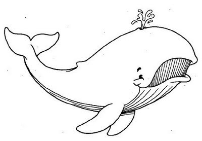 La Chachipedia: Ballenas para colorear