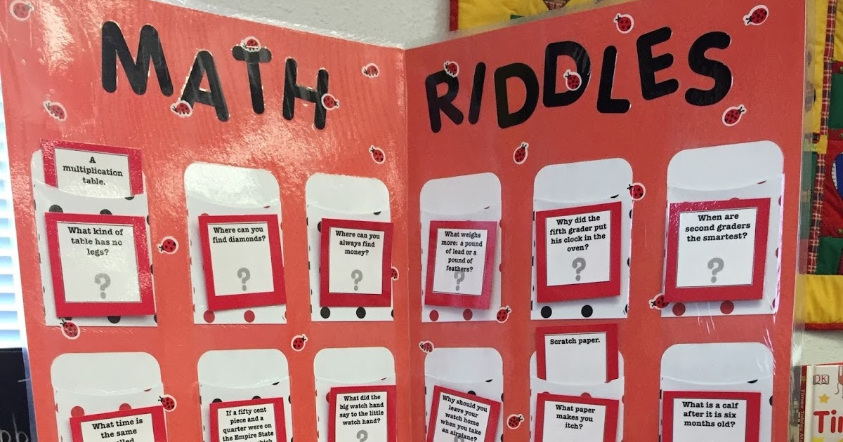 Let's Talk Math with Kim Sutton: Favorite Activity! Riddle Boards!