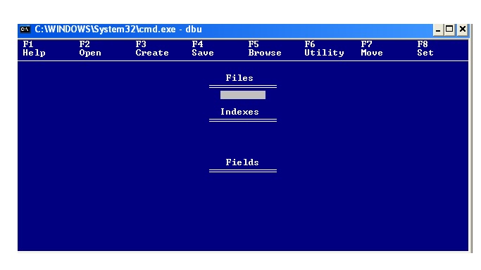 Share Koding Program: Cara membuat Database pada Clipper