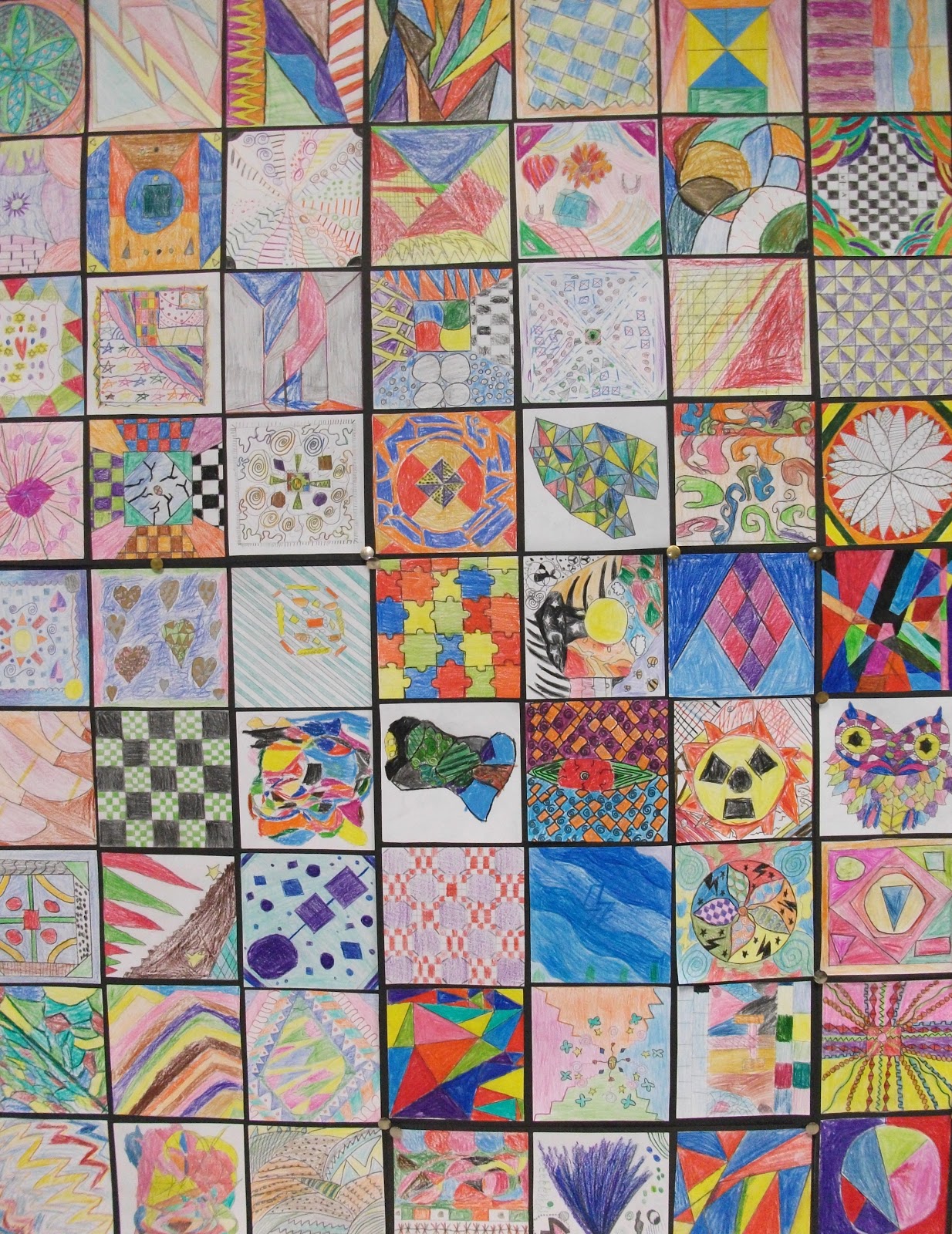 Art, art, art...oh, and some more art!: 1st year Patterns!