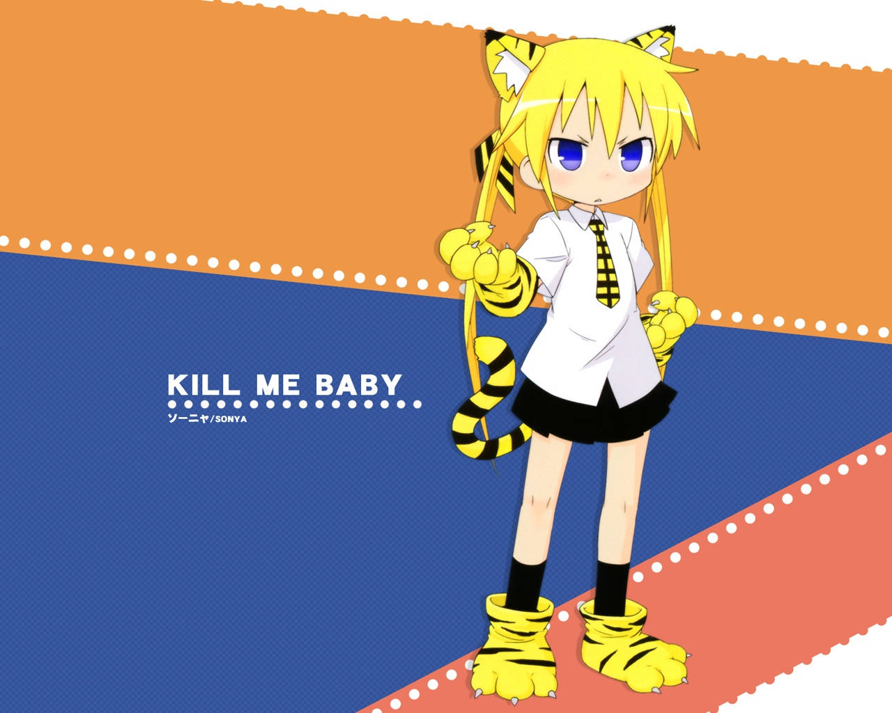 Anime Wallpapers 24h: KILL ME BABY ANIME WALLPAPERS (9 IMAGENES)