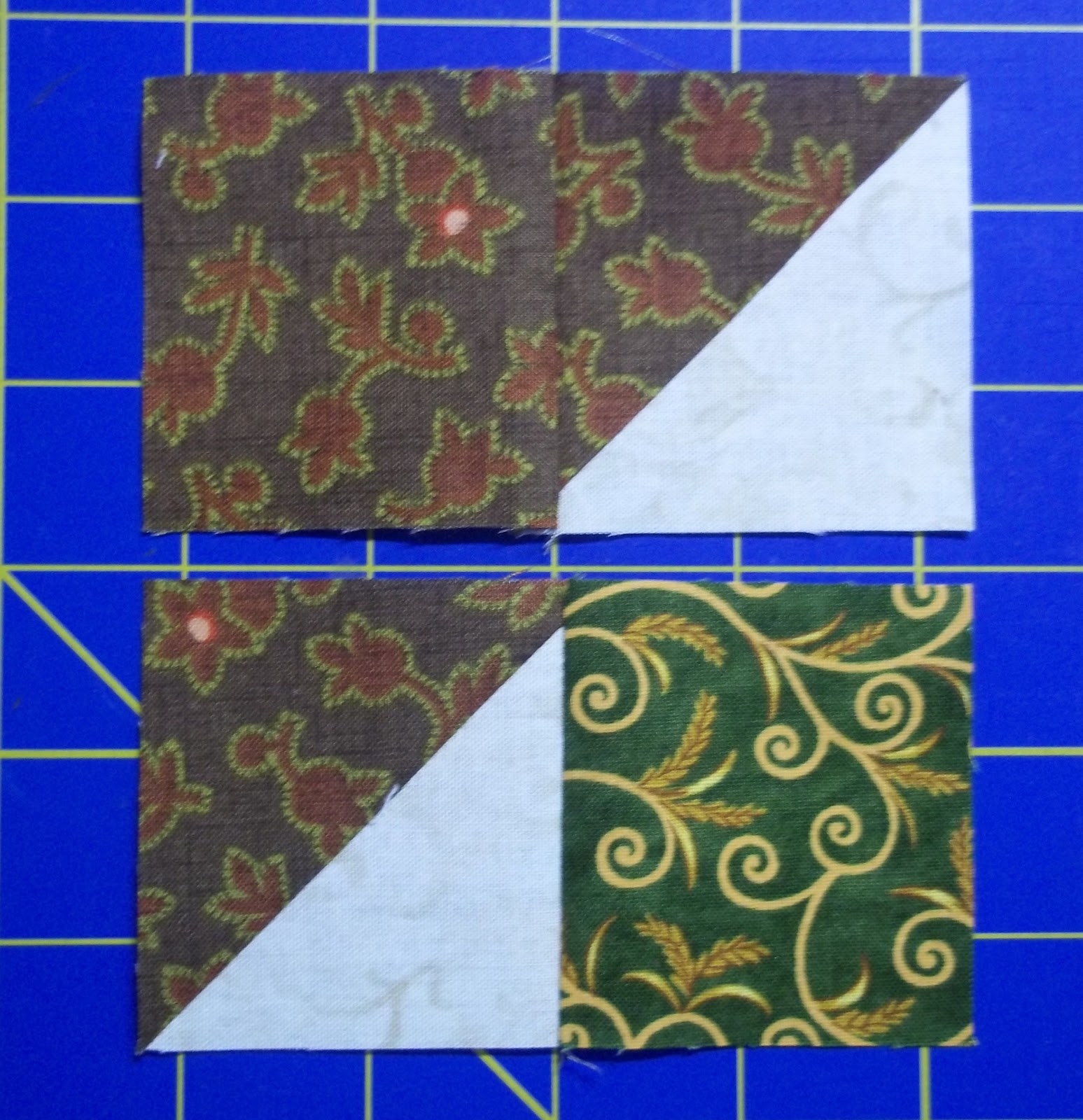 Chock-A-Block Quilt Blocks: Morning Star Variation
