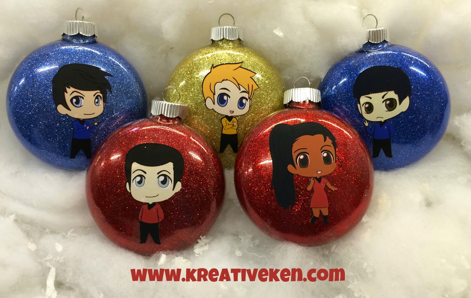 STAR TREK ORNAMENTS | Ken's Kreations