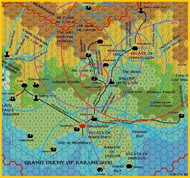 Valianttheywere: Kingdom of Karameikos: the rumor mill