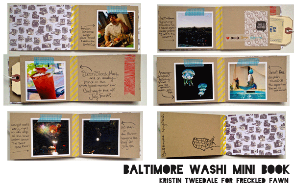 rukristin papercrafts: 10 Minute Minibook Tutorial