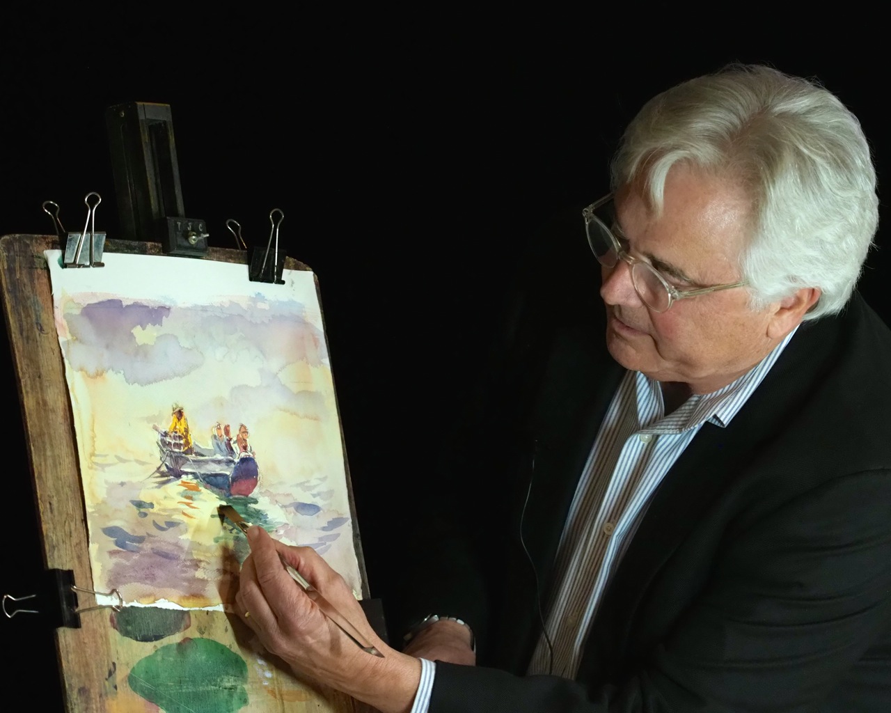 Photos and Stories: Tim Clark Demonstrates at the Huntington Beach Art ...