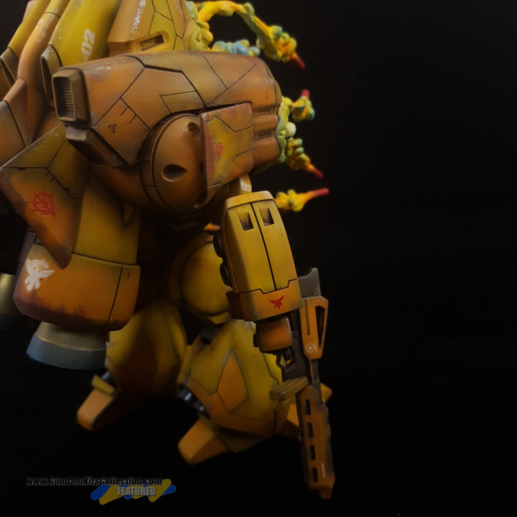 Custom Build: HGUC 1/144 AMX-102 ZSSA "Hell Raining Down on The Wicked"